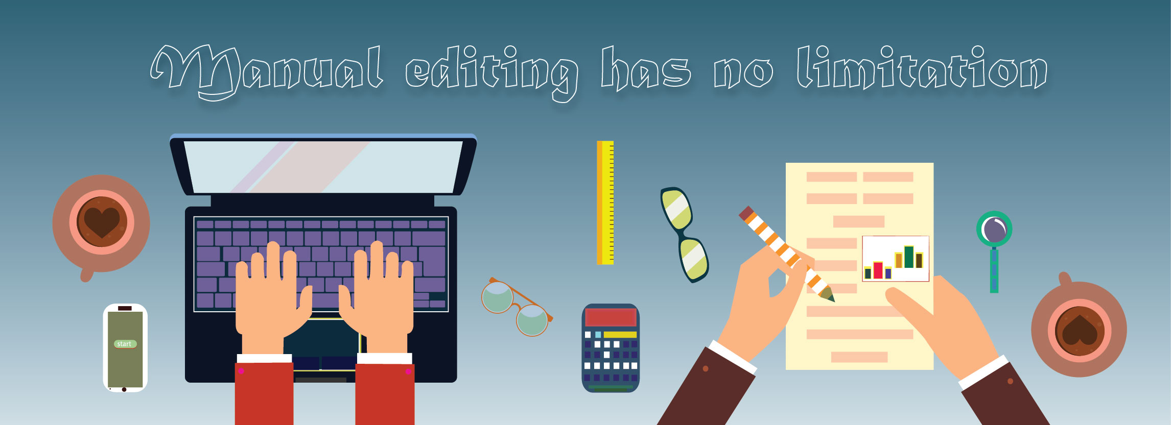 Why should we take manual photo editing instead of automation?